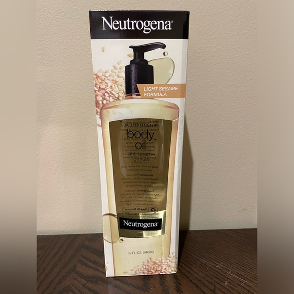 Neutrogena | Bath & Body | Neutrogena Sesame Body Oil 32 Oz | Poshmark